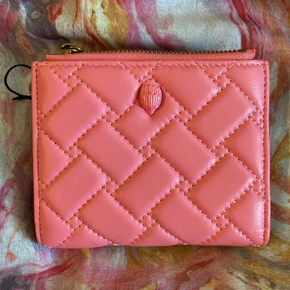 Kurt Geiger | Bags | Nwt Mini Kensington Leather Bifold Walletkurt ...